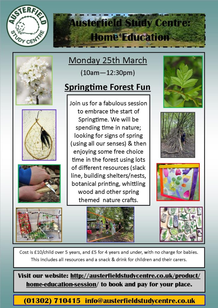 Home Education Sessions - Austerfield Centre