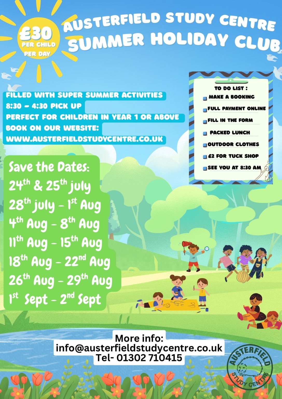 Home - Austerfield Centre