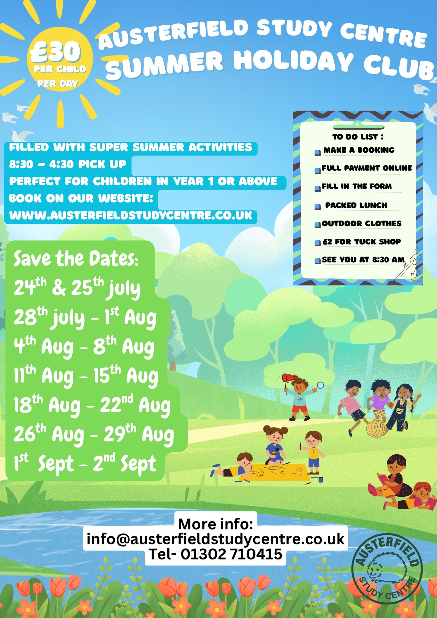 Home - Austerfield Centre